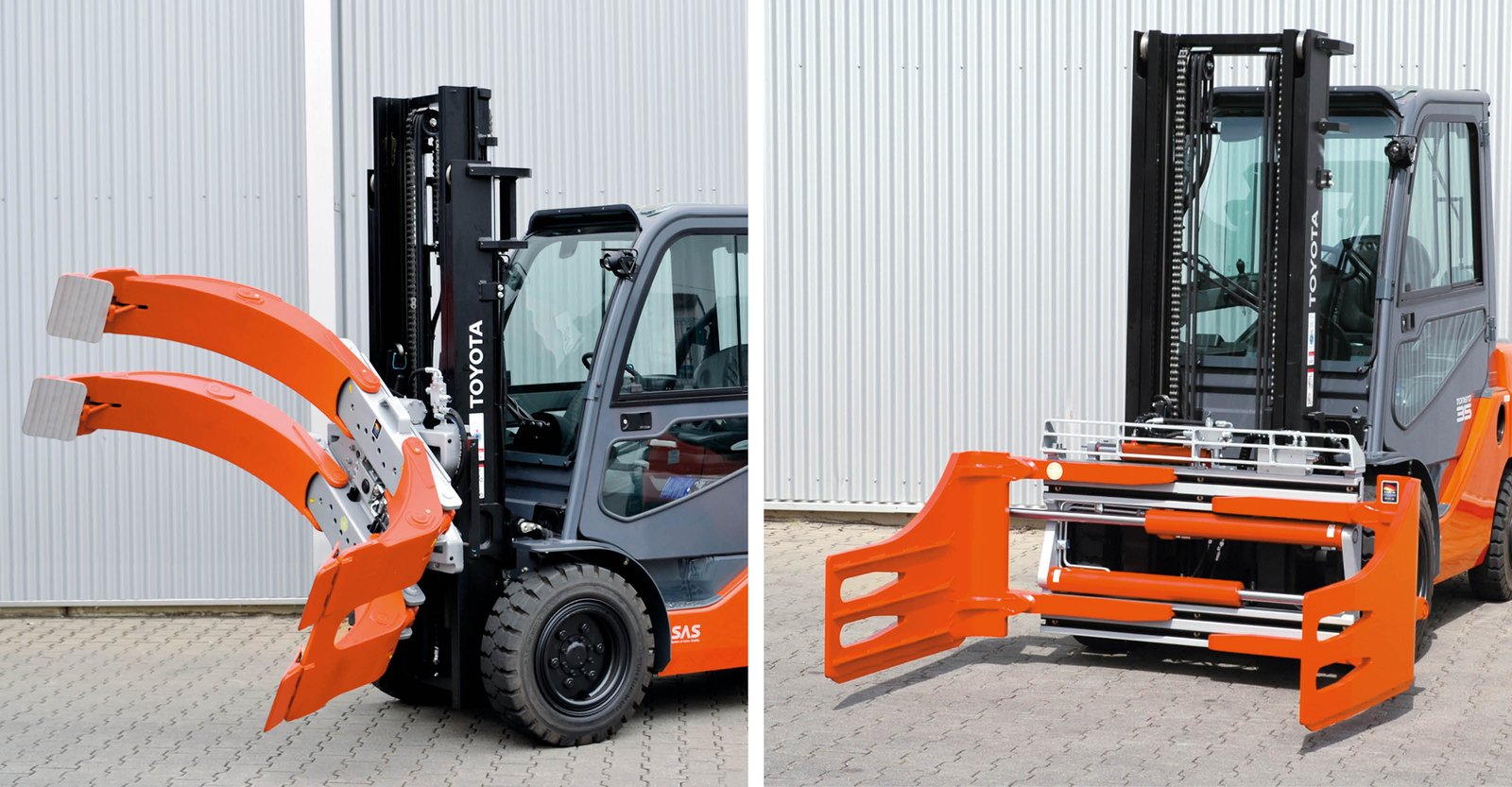 Van vorken tot klemmen: 9 soorten voorzetapparatuur voor heftrucks